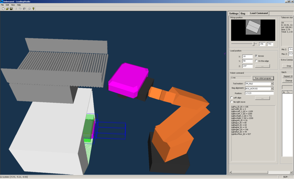 Robotic system for automatic baggage loading for major international ...